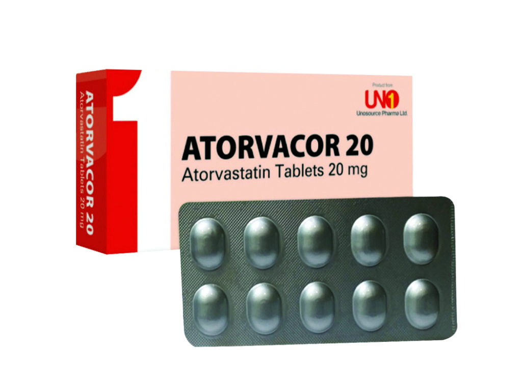 Atorvacor 20 (Atorvastatin 20mg) – Giant Wave Pharma