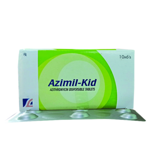 Azimil – Kid (Azithromycin 100mg Dispersible) – Giant Wave Pharma