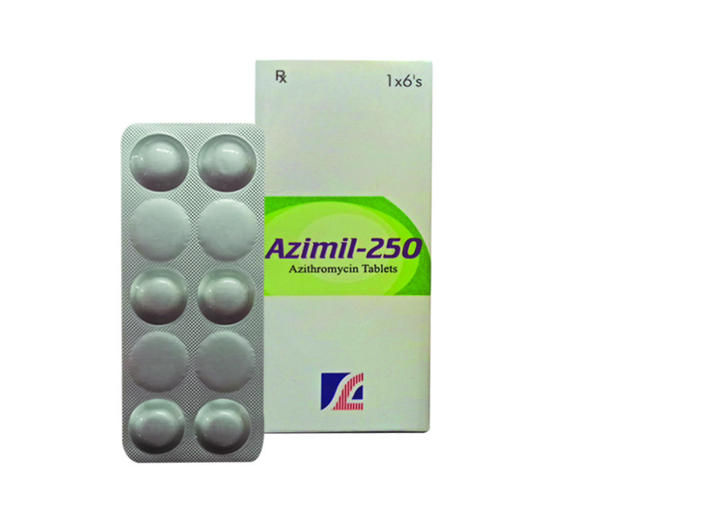 Azimil – 250 (Azithromycin 250mg) – Giant Wave Pharma