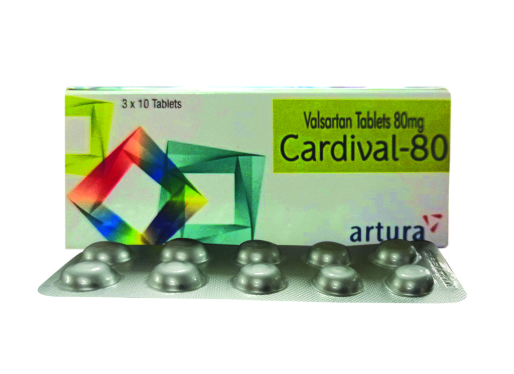 Cardival – 80 mg(Valsartan 80 mg) – Giant Wave Pharma