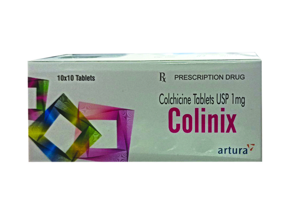Colinix (Cochicine Tablets BP 1 mg) – Giant Wave Pharma