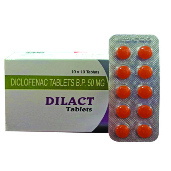 Dilact (Diclofenac 50 mg) - Giant Wave Pharma