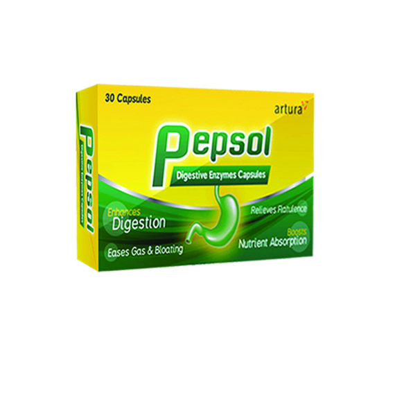 Pepsol (Digestive Enzymes Capsule) – Giant Wave Pharma
